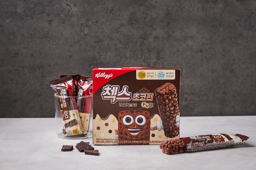 ktown4u.com : [NONGSHIM] KELLOGG'S Checks Chocofun original bar 100g*1EA